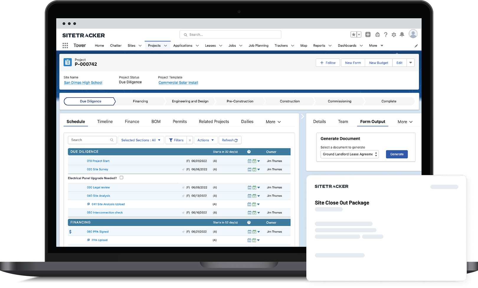 Sitetracker Platform - Sitetracker