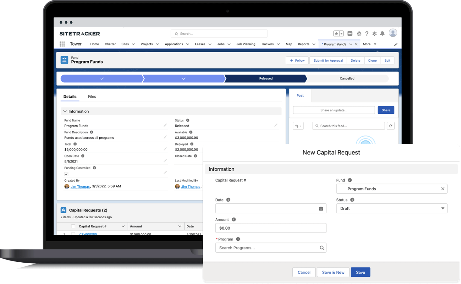 Project Budget Tracking Software | Sitetracker
