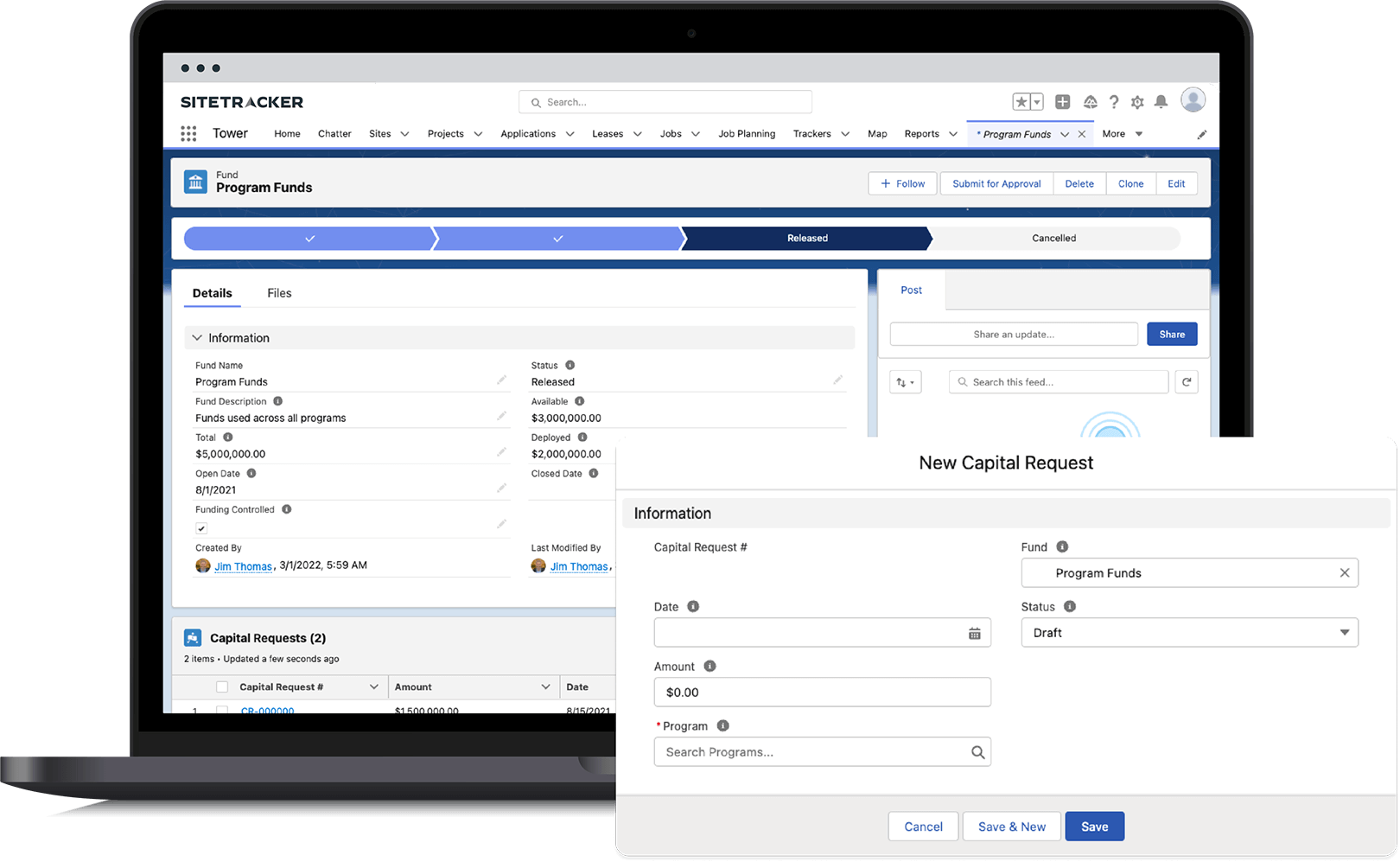 Project Budget Tracking Software | Sitetracker