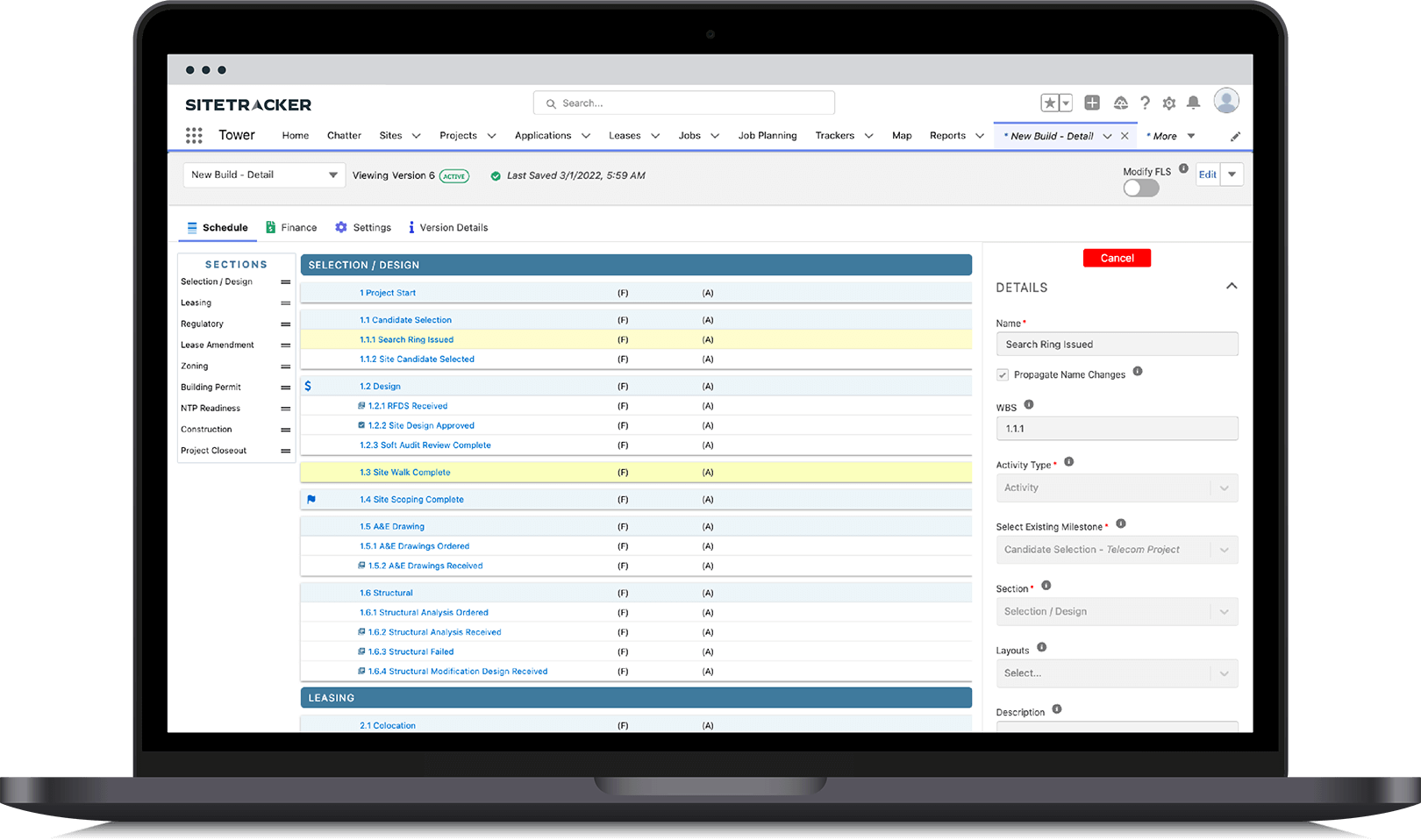 Enterprise Project Management Software | Sitetracker