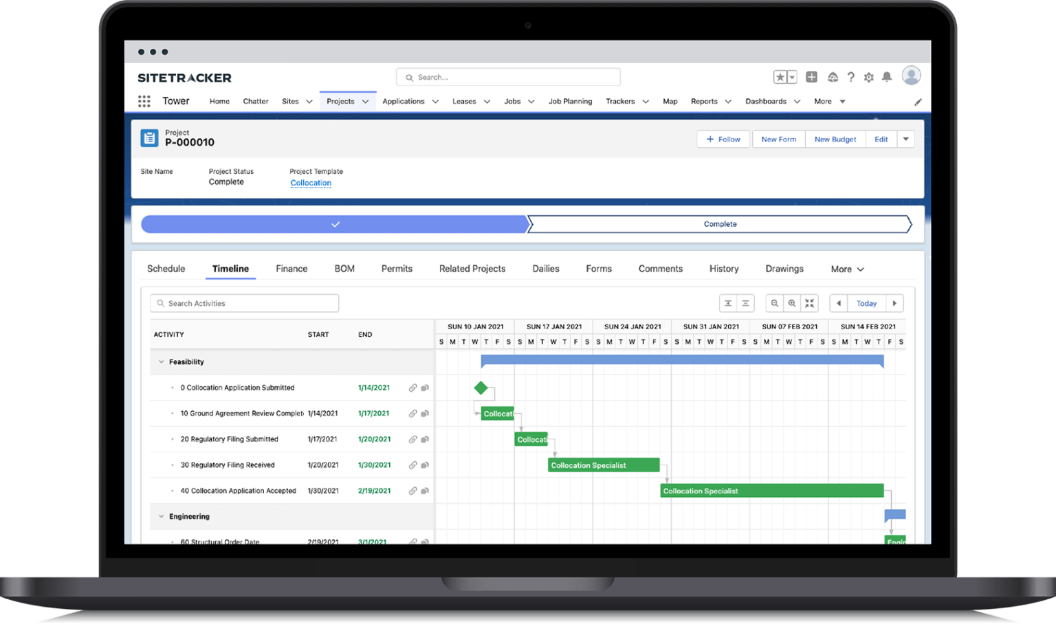 Enterprise Project Management Software | Sitetracker