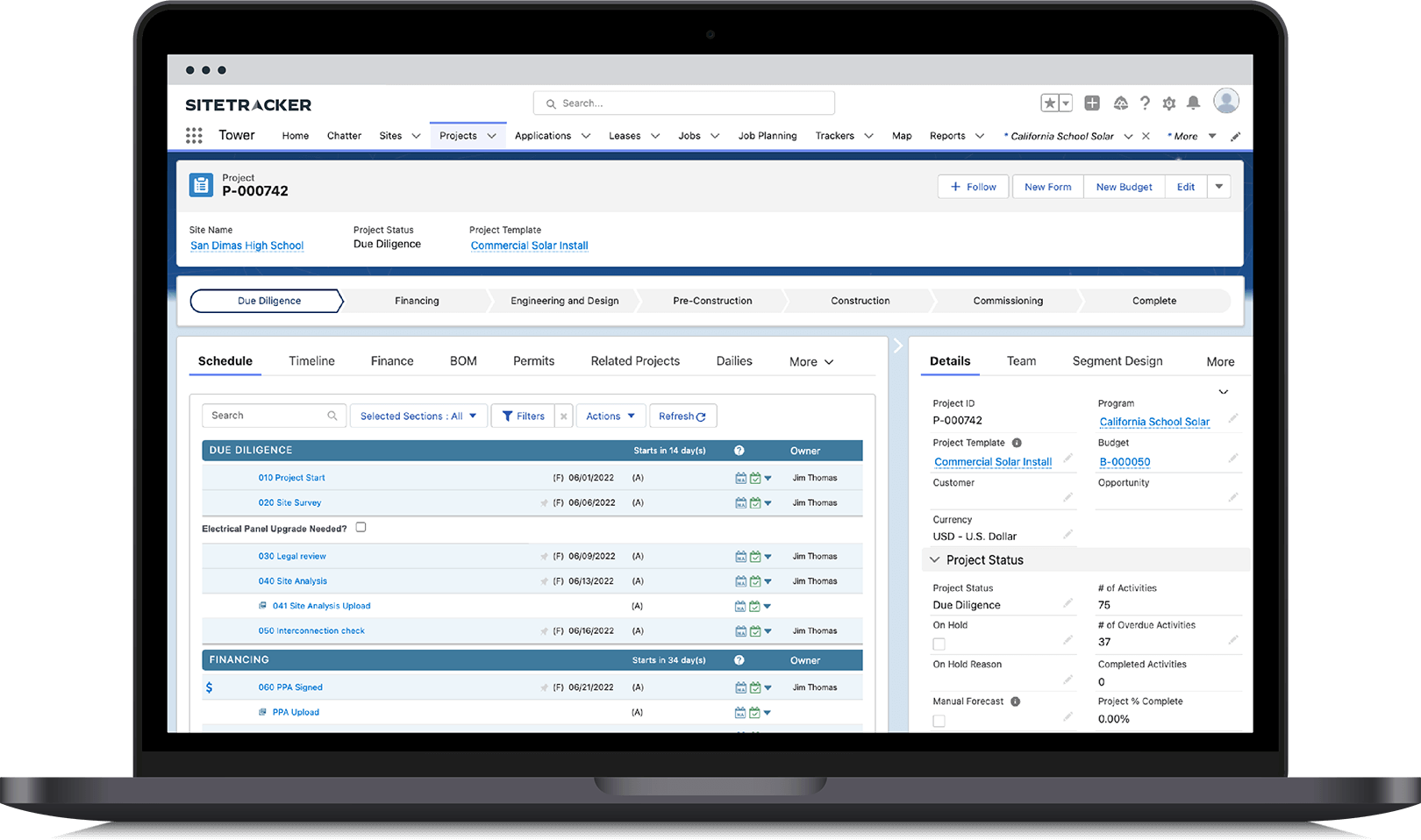 Enterprise Project Management Software | Sitetracker