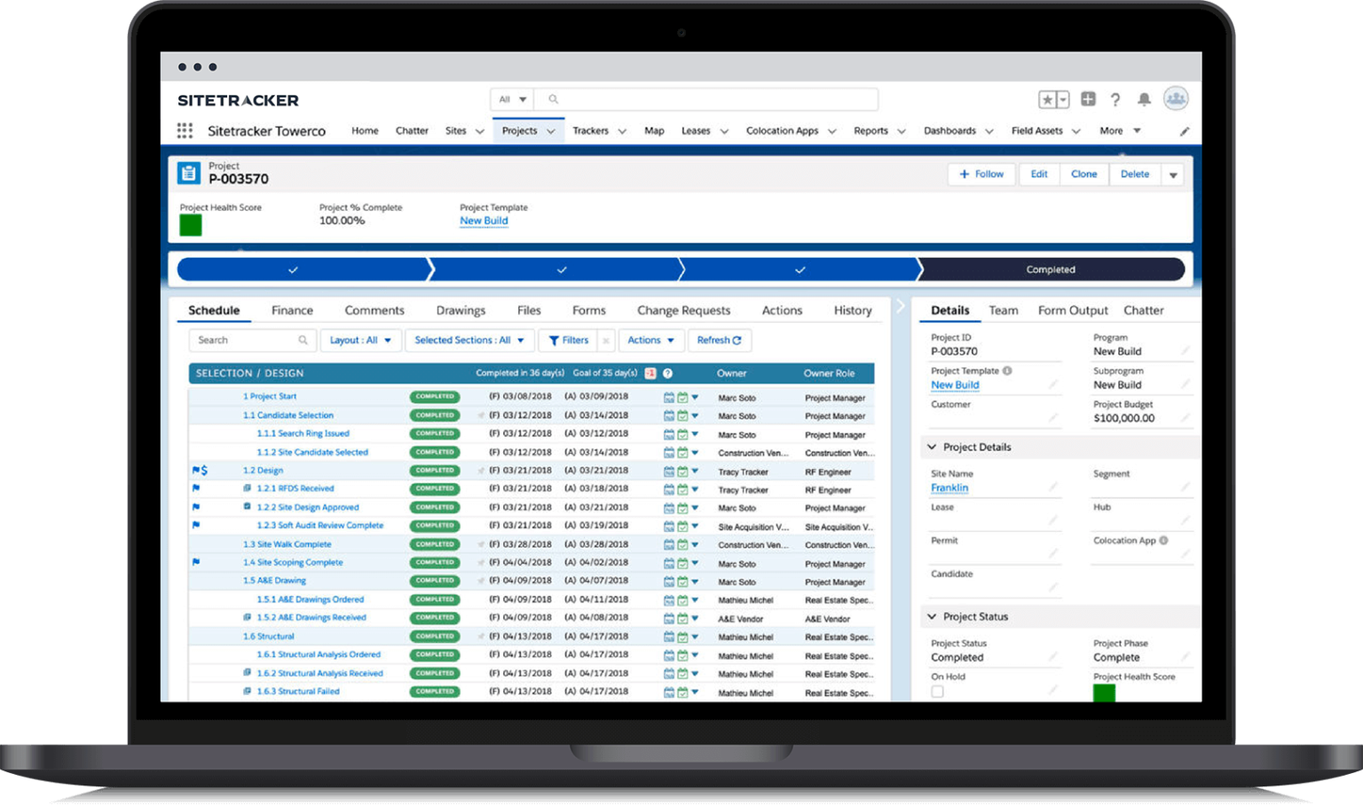 Enterprise Project Management Software | Sitetracker
