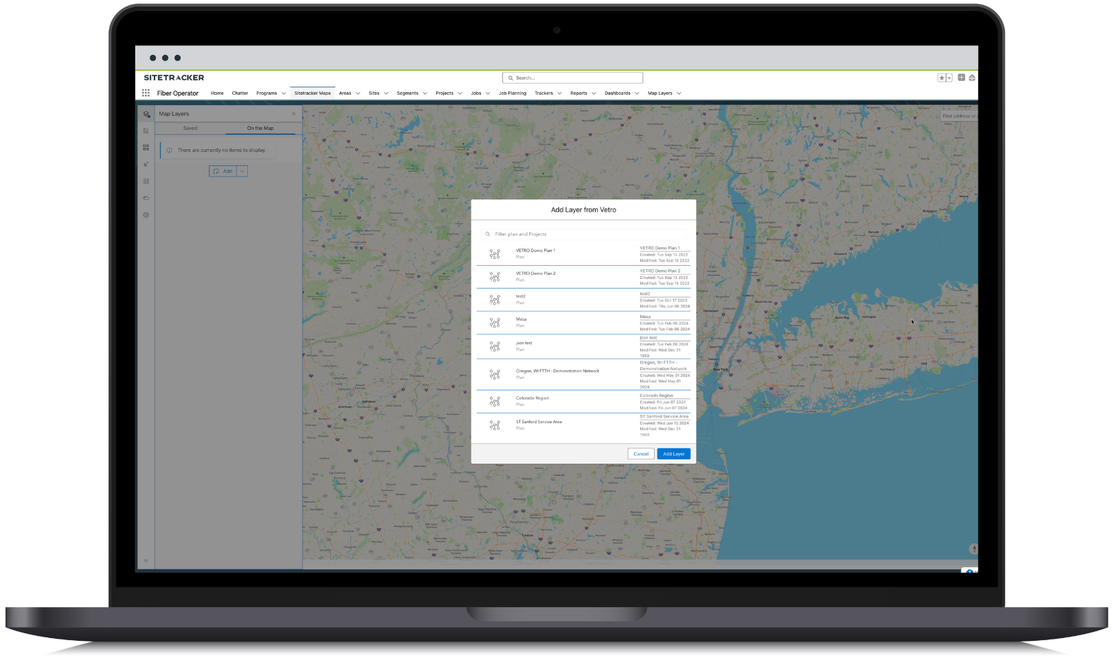 Sitetracker GIS Link - Sitetracker
