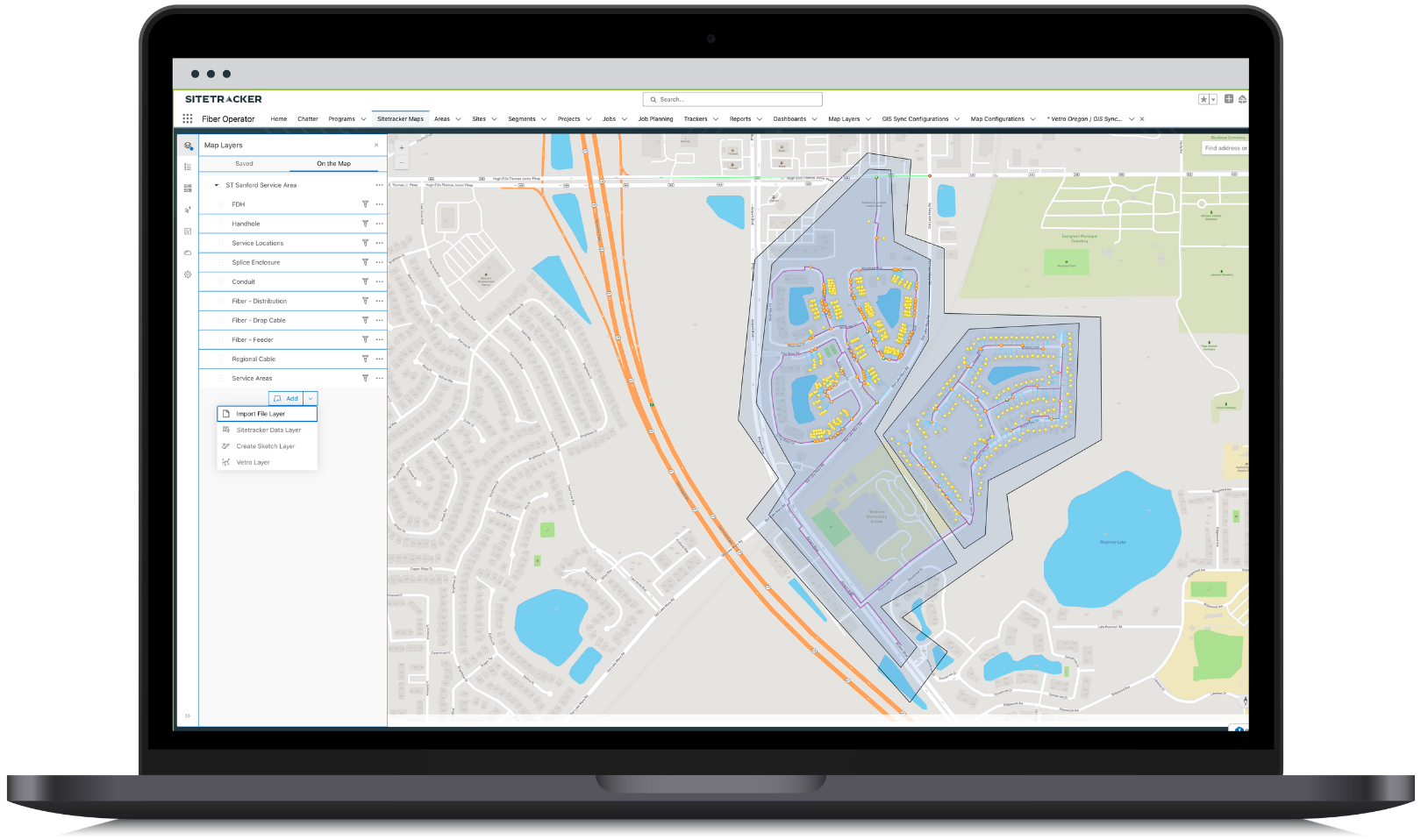 Sitetracker GIS Link - Sitetracker