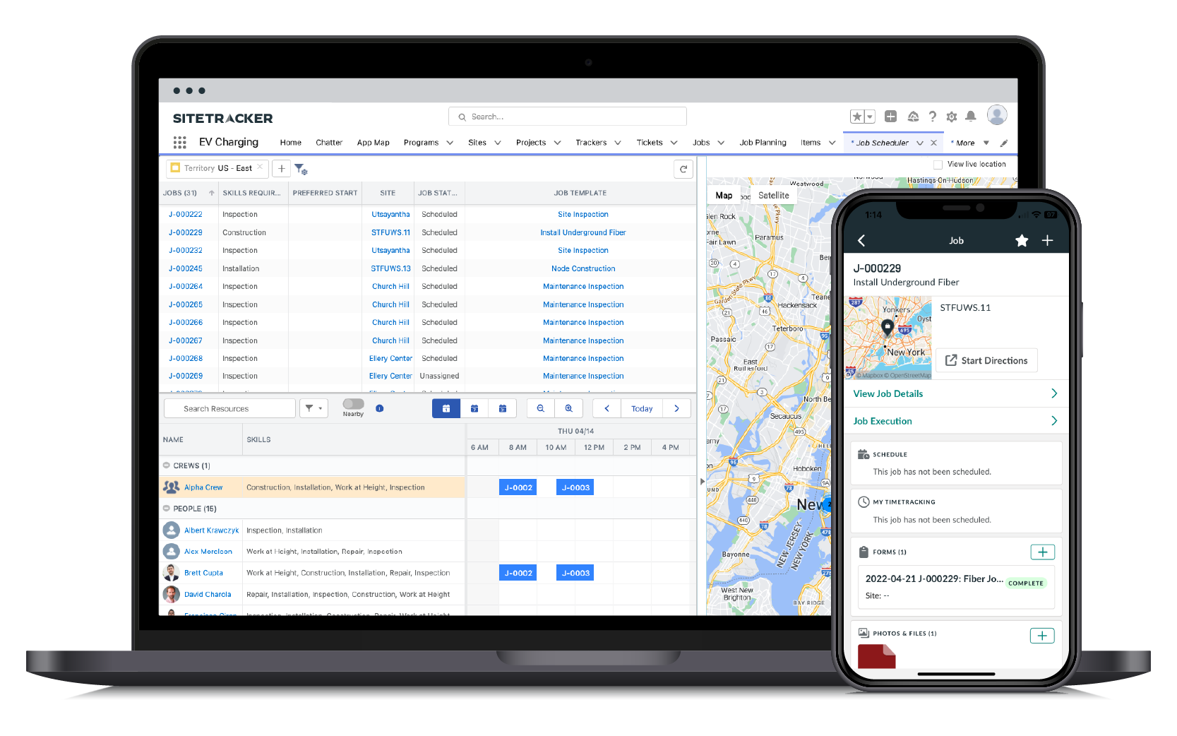 Sitetracker Mobile App | Sitetracker